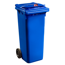 140 Litre Wheelie Bin - Shred Station®