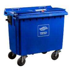 660 Litre Wheelie Bin - Shred Station®
